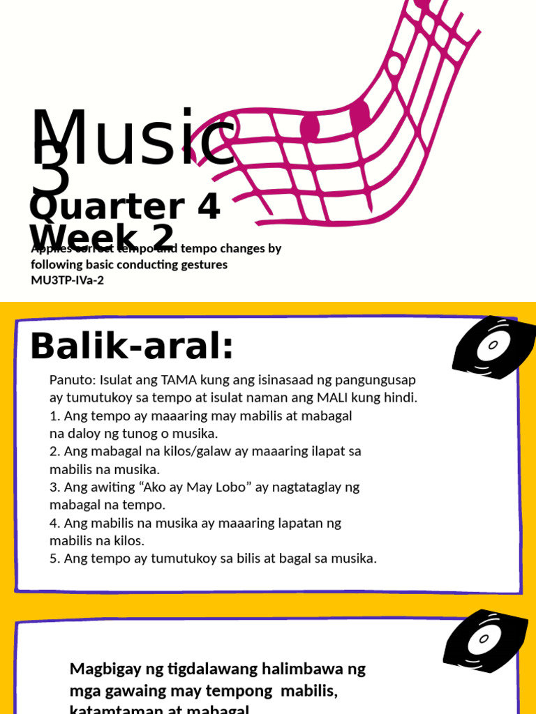 Q4 - Music - PPT - Week 2 | PDF