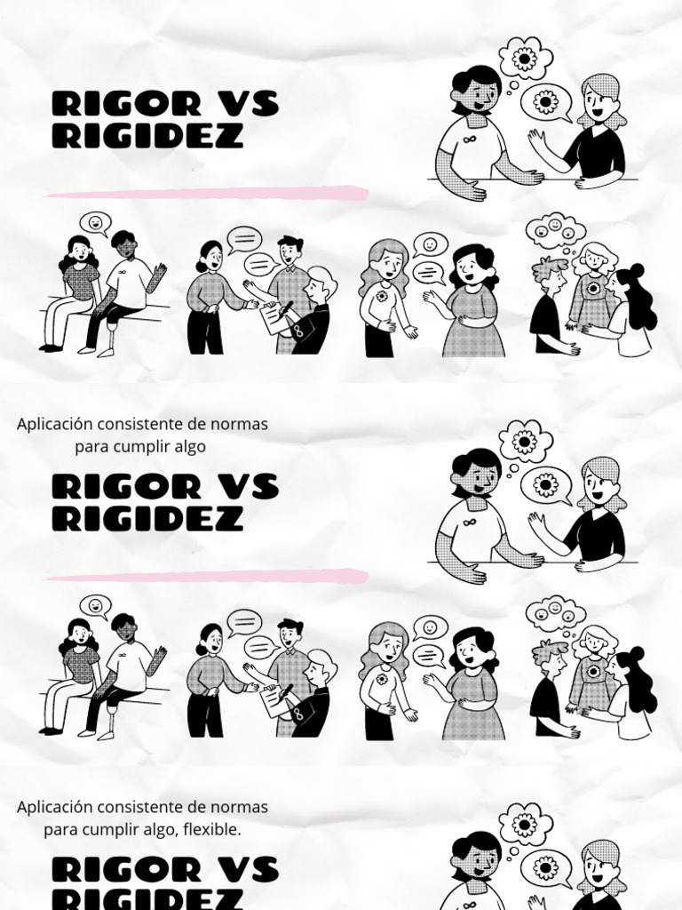 Rigor y Rigidez en Actividades Diarias | PDF