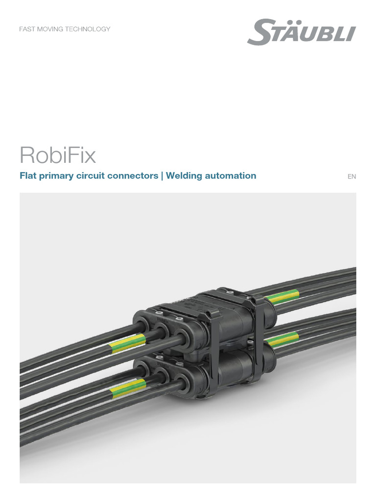 RobiFix Flat Connectors for Welding | PDF | Electrical Connector ...