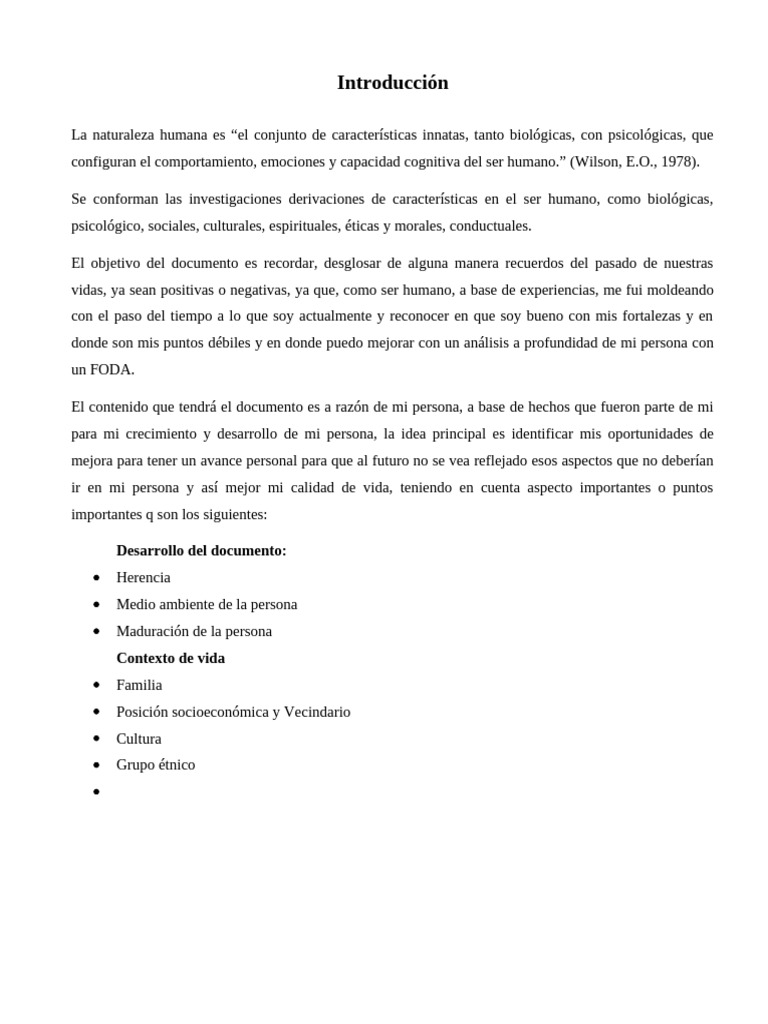 Proyecto de Valores | PDF | Sicología | Comportamiento