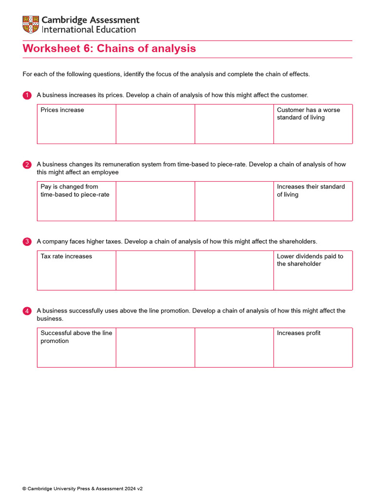 Kami Export - Mark A. - AO3 Worksheet 6 Chains of Analysis | PDF