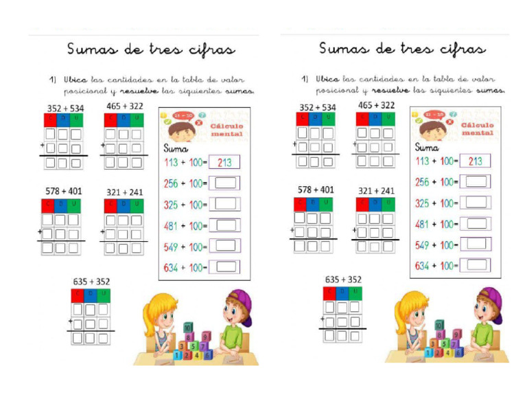 Actividad para Segundo Grado Matematicas | PDF