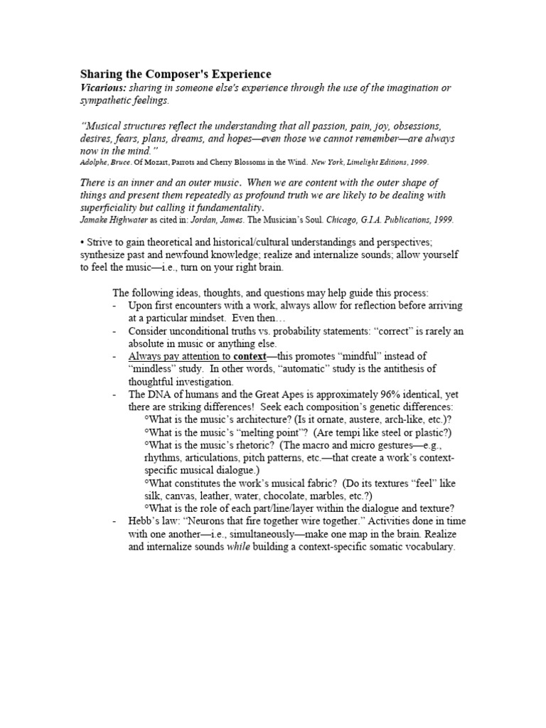 Gary Hill score study | PDF | Conducting | Gesture