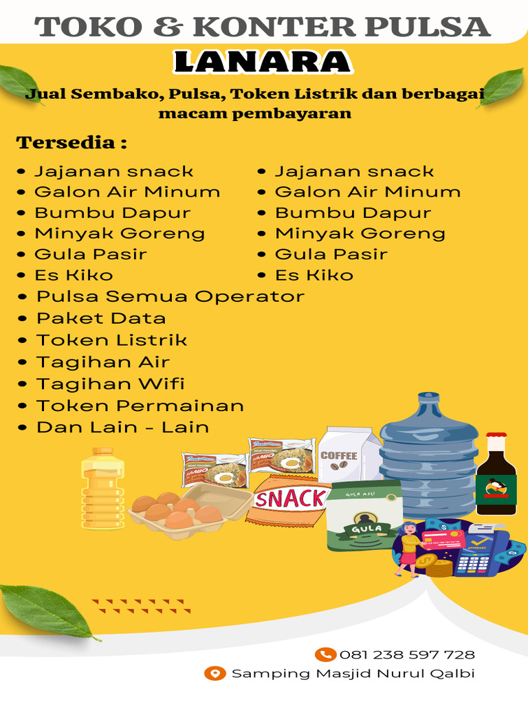 Kuning Simpel Modern Spanduk Kios Jeruk Segar Banner | PDF