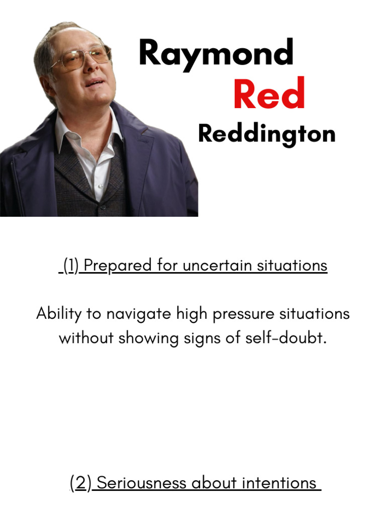 Raymond Red Reddington | PDF
