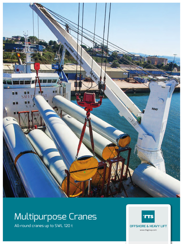 TTS Multipurpose-Cranes-Joint 2014 | PDF | Crane (Machine)