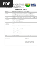Contoh Memo Dalaman | PDF