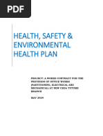 7 SHE Plan Checklist | PDF | Occupational Safety And Health | Employment