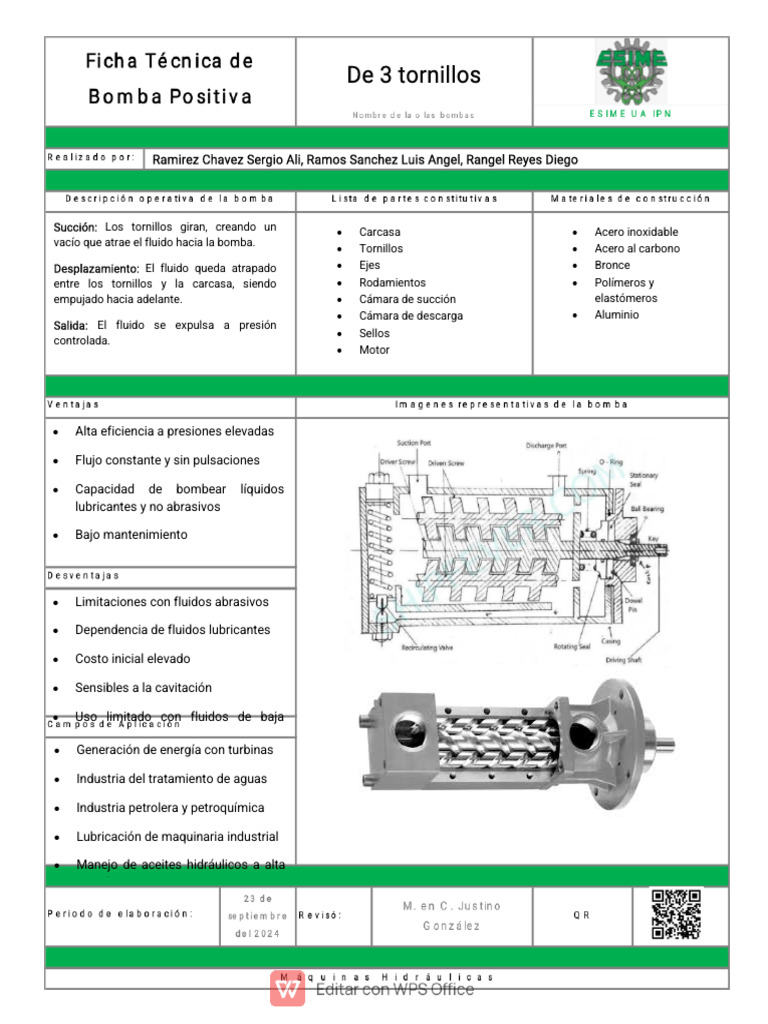 QR 3 Tornillos | PDF