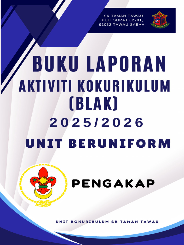 Laporan Aktiviti Unit Beruniform 2025-2026 | PDF