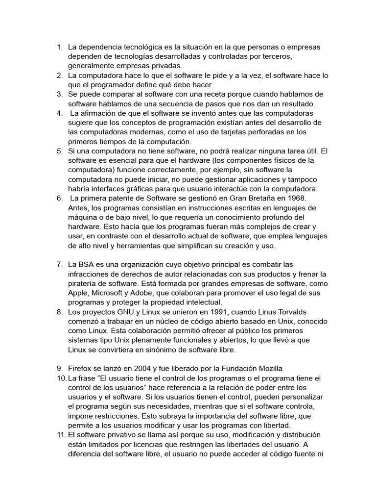 Actividad1 - (Lescano Victoria) | PDF | Software libre | Software