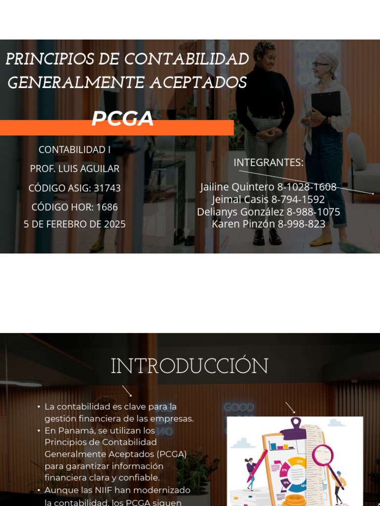Tema 1 PCGA | PDF | Contabilidad | normas internacionales de ...