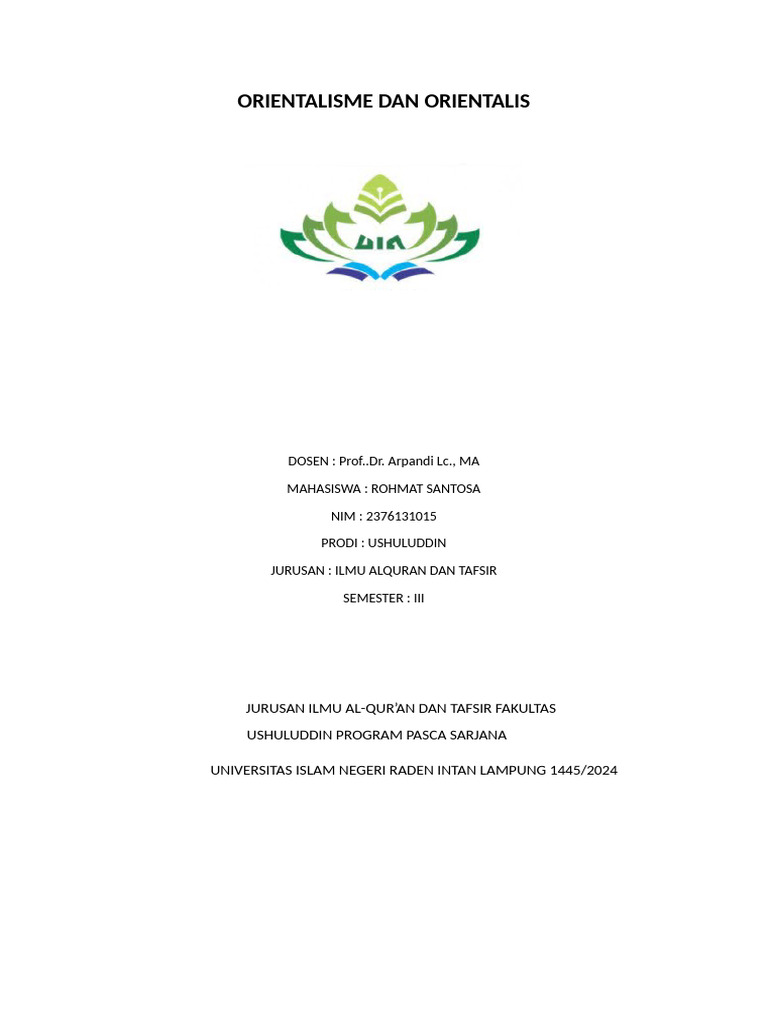Prof - Arpandi LC | PDF