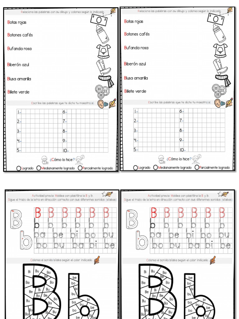 Letra B Pdf