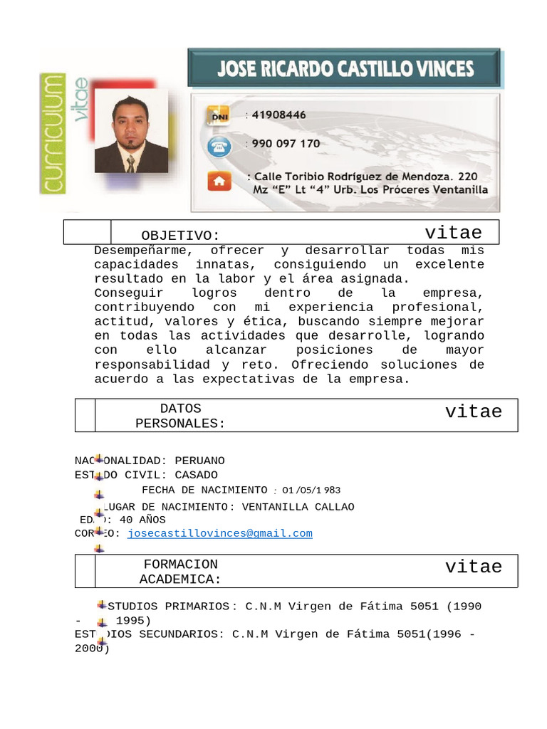 2023-1-CV-JOSE. | PDF