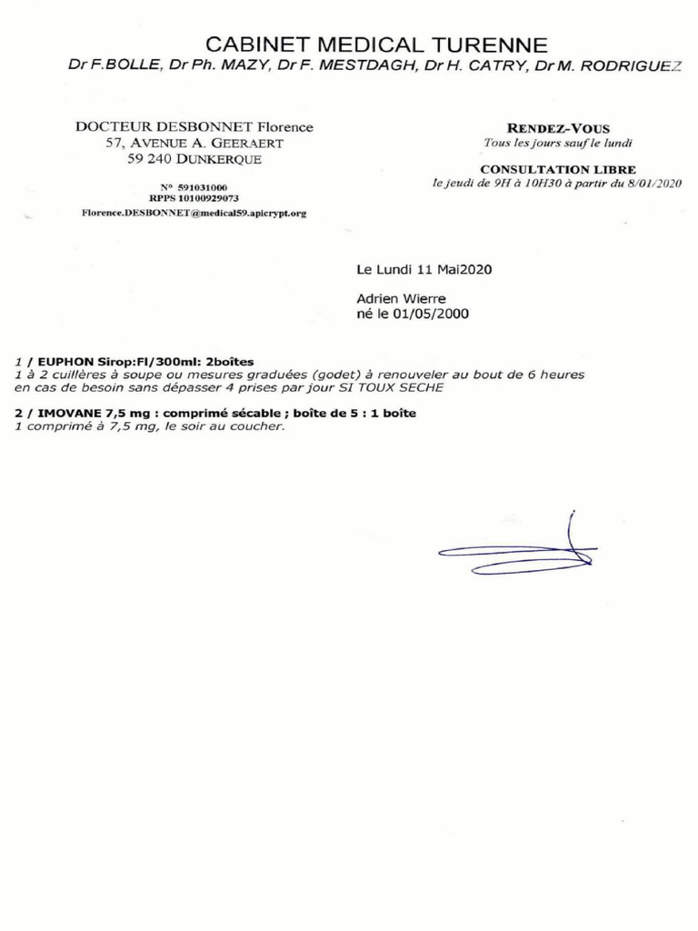 Ordonnance Euphon | PDF