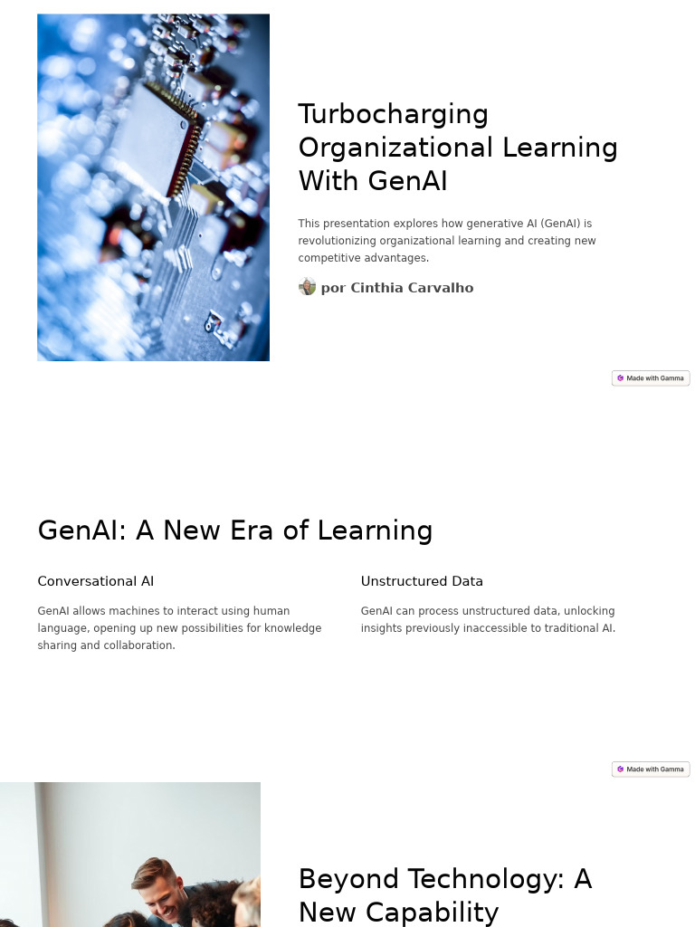 Turbocharging Organizational Learning With GenAI | PDF | Artificial Intelligence | Intelligence ...