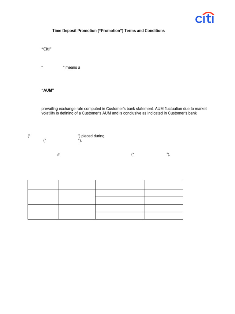 tnc-2023 | PDF | Deposit Account | Banks