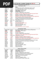 UWA Academic Calendar 2025 Dates | PDF | Academic Term | Educational ...