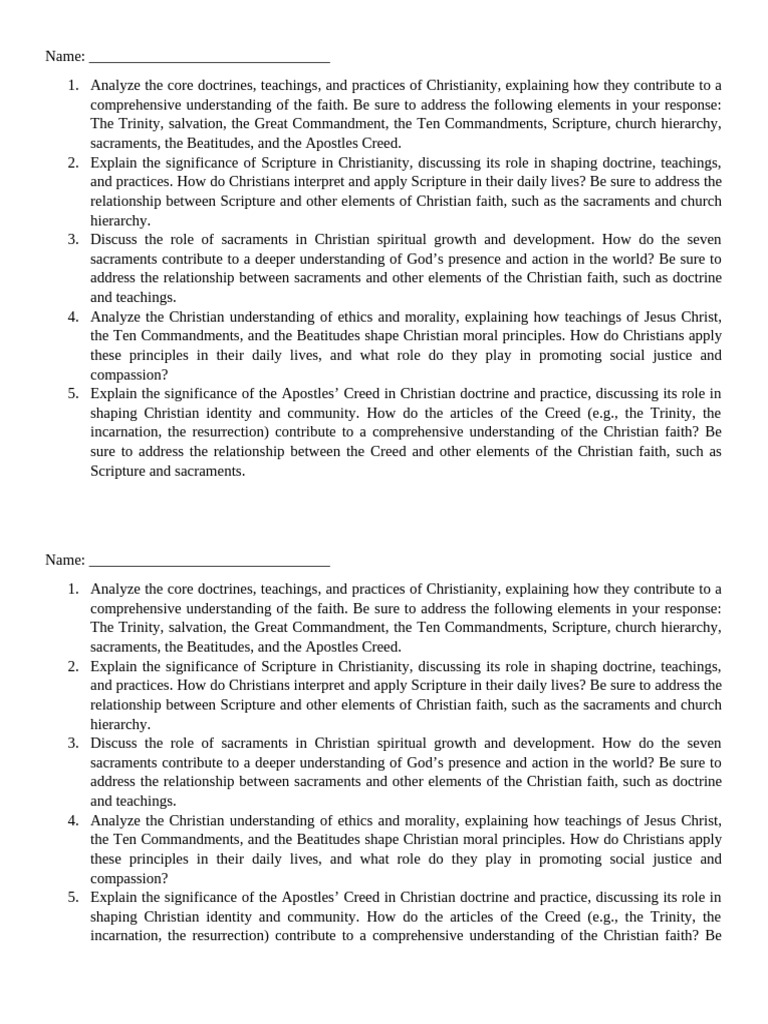 Name | PDF | Creed | Faith