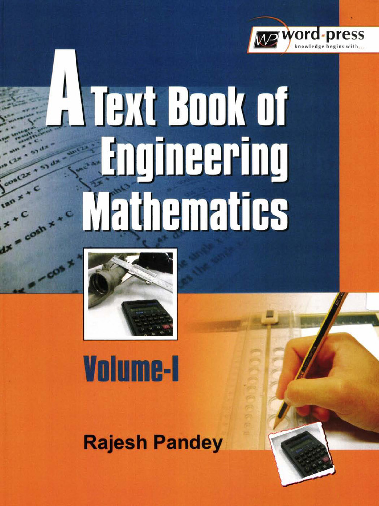 A Text Book of Engineering Mathematics Volume-I by Dr. Rajesh Pandey ...