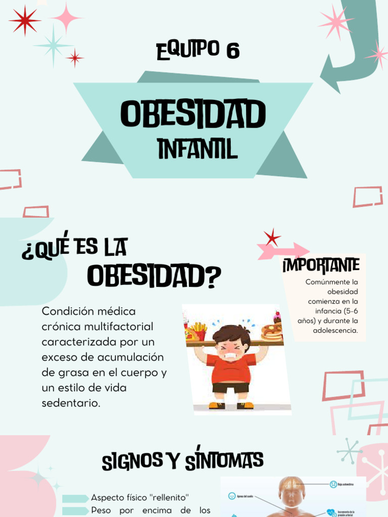 EQ6 EV3 Obesidad Pedia | PDF | Tejido adiposo | Obesidad