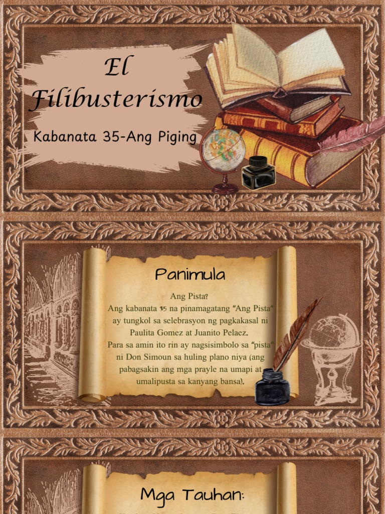El Fili. Kabanata 35 | PDF