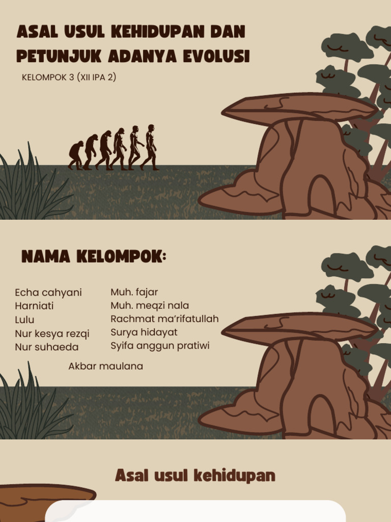 asal usul kehidupan dan petunjuk adanya evolusi (2) (2) | PDF