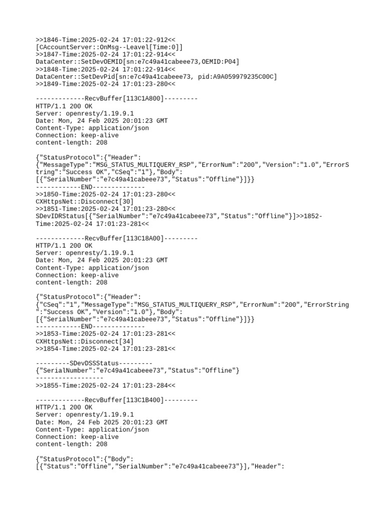 Log | PDF | Internet Protocols | Network Layer Protocols