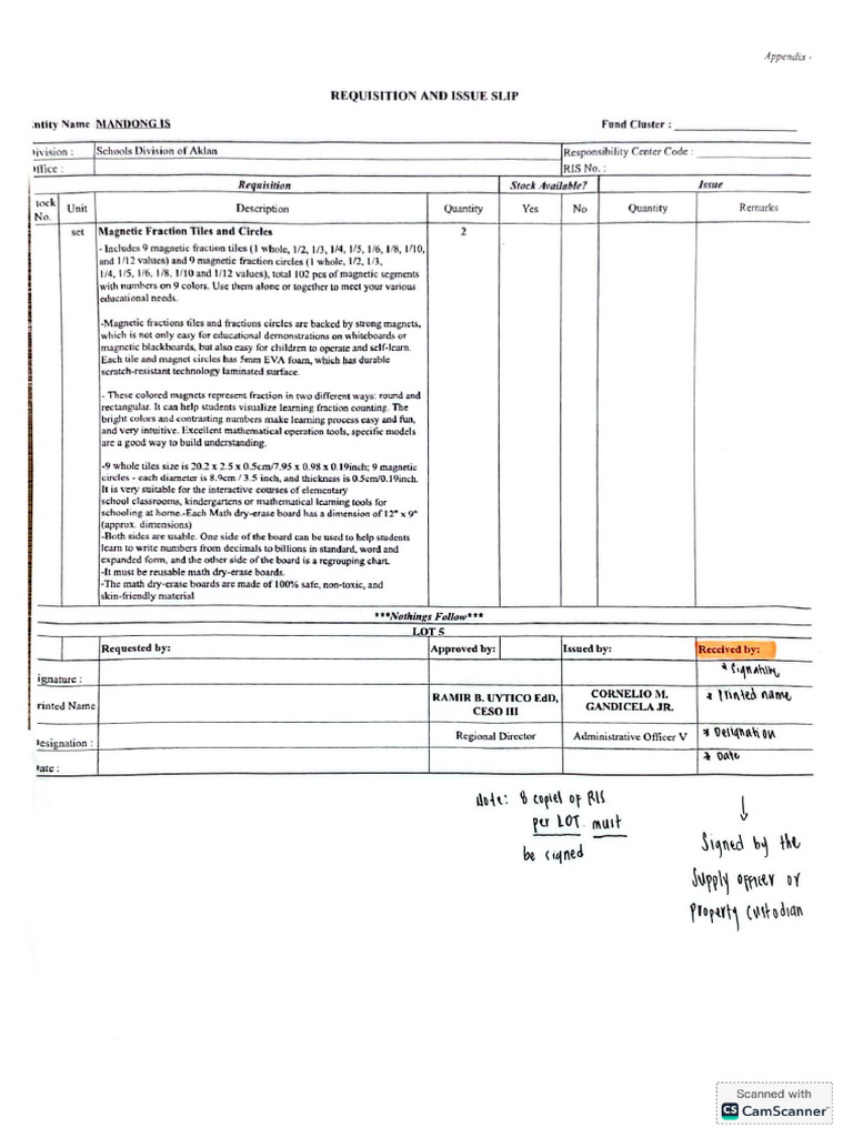 Example Guide RIS IAR R6 | PDF