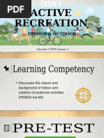 Active Recreation: Indoor & Outdoor Guide | PDF | Recreation | Physical ...
