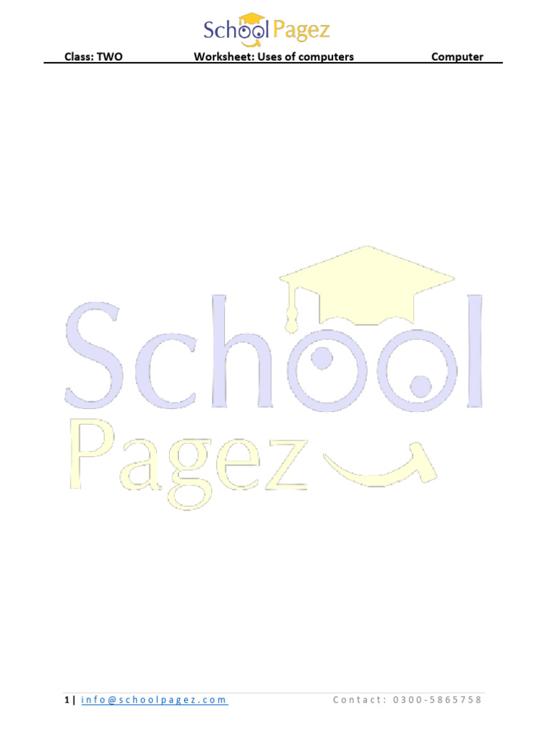 Uses of Computers | PDF | Automated Teller Machine | Computing