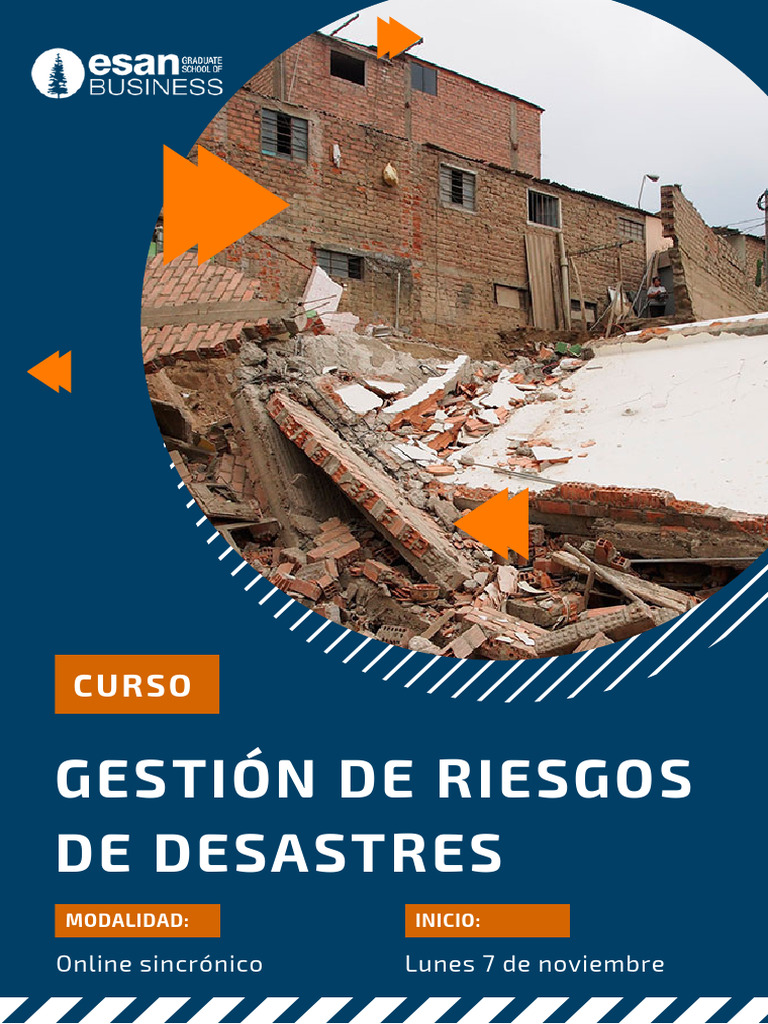 Brochure - Gesti N de Riesgos de Desastres | PDF | Perú