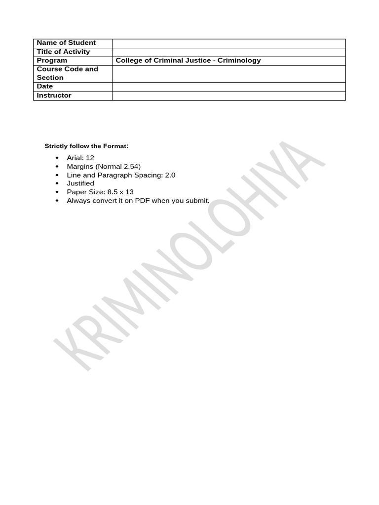 Case Digest Format | PDF | Crimes | Crime & Violence