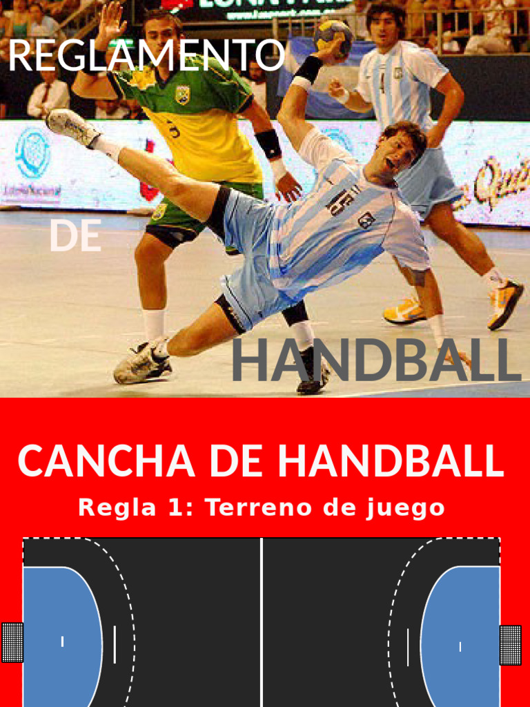 Presentación - Reglamento de Handball | PDF | Asociación de Futbol ...