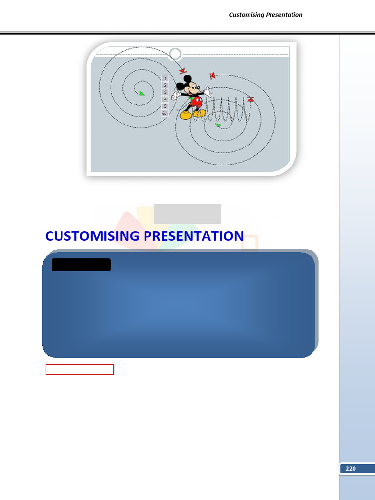 1.2.1 Customising Presentation | PDF | Computing | Software