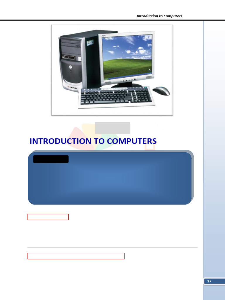 1.0.1 Introduction to Computers | PDF | Computer Virus | Microcomputers