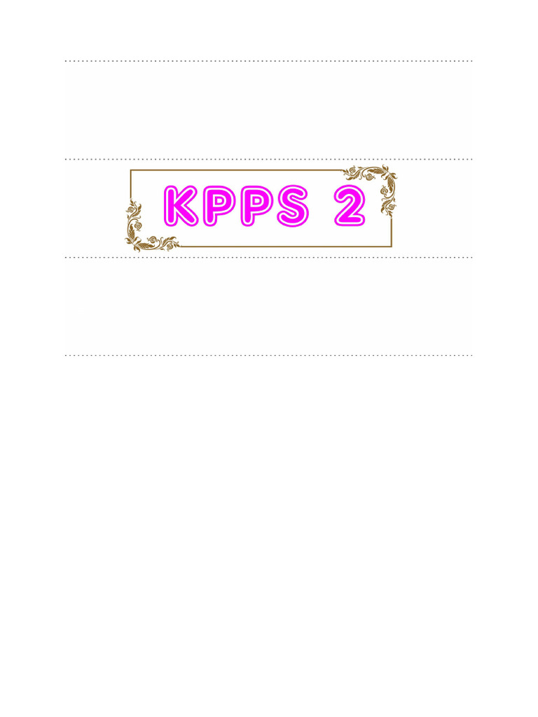 KPPS 2 | PDF