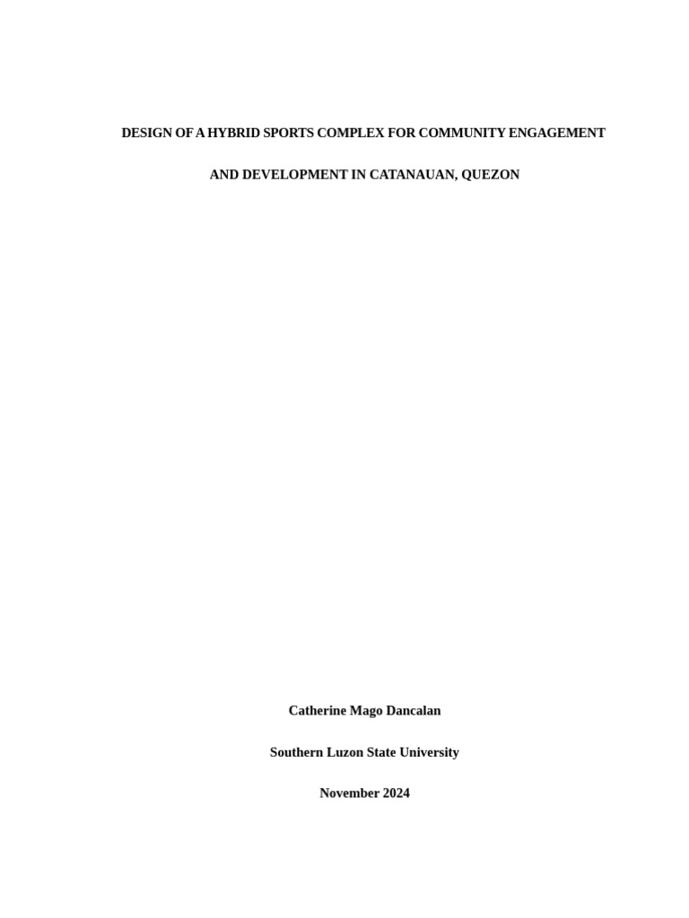 DESIGN-OF-A-HYBRID-SPORTS-COMPLEX | PDF | Sustainability | Sports