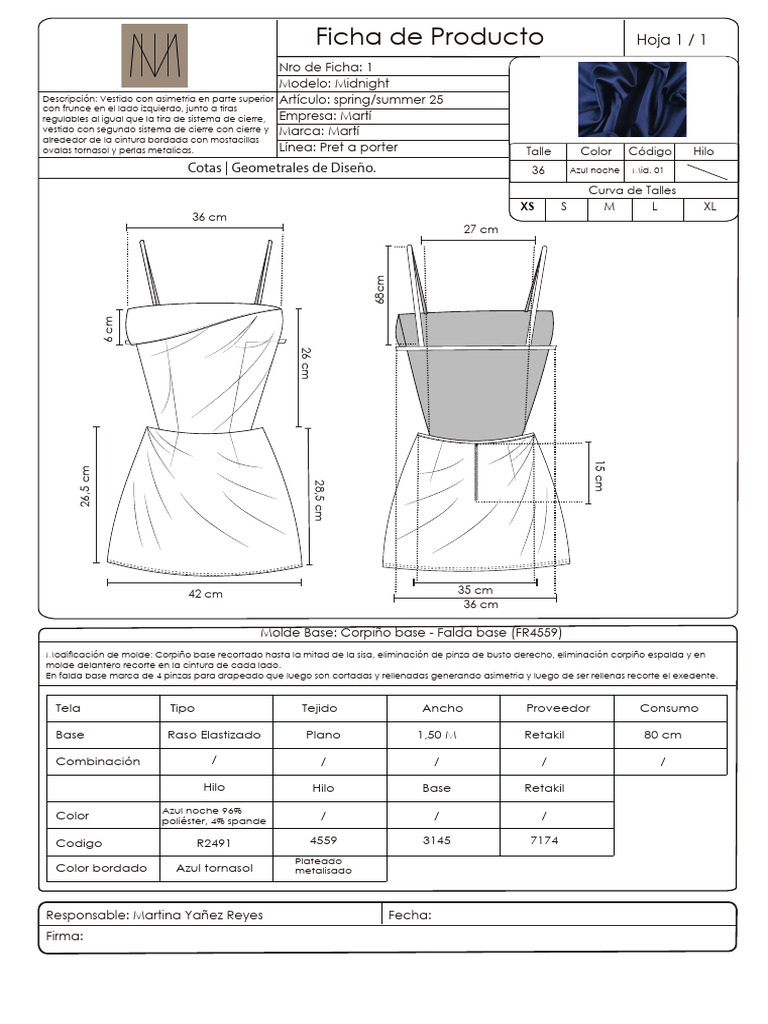 Ficha Tecnica Ej | PDF | Textiles | Talón