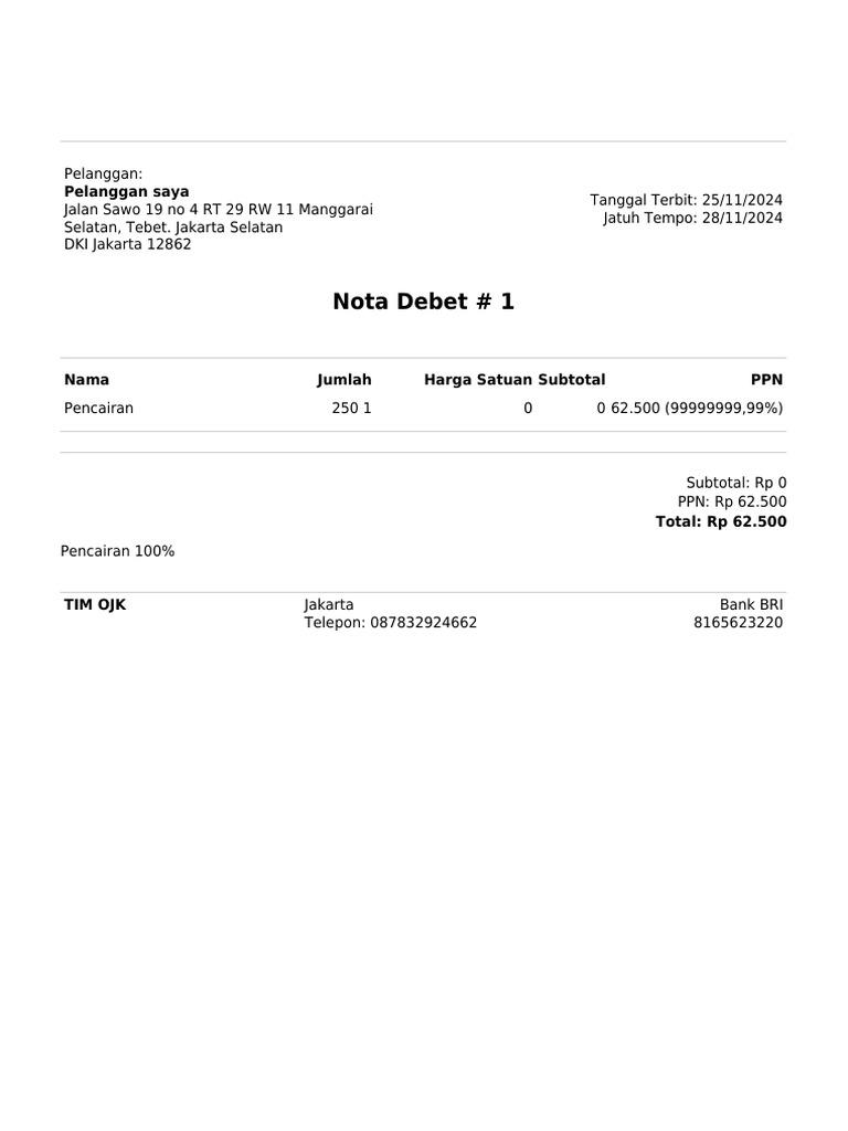 Nota Debet_1 (4) | PDF