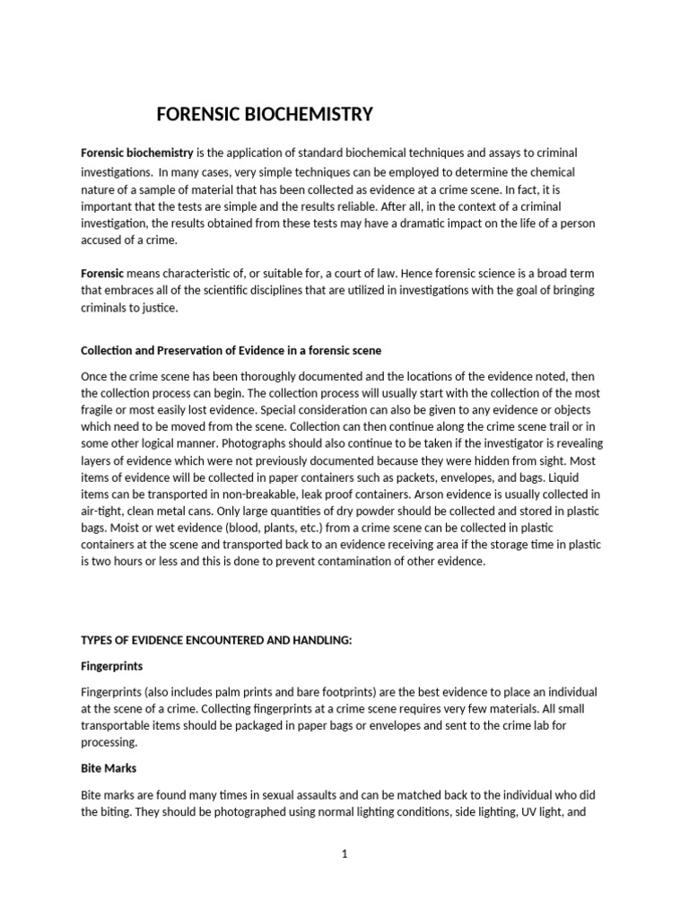 My Lecture Note On Forensic2017 | PDF | Blood Type | Toxicology