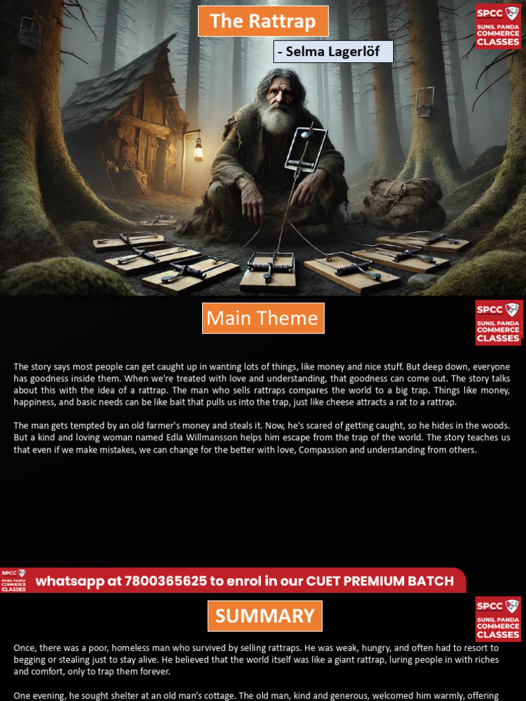The Rattrap: A Tale of Redemption | PDF