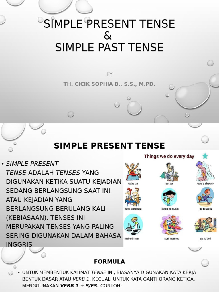 Simple Present Tense | PDF