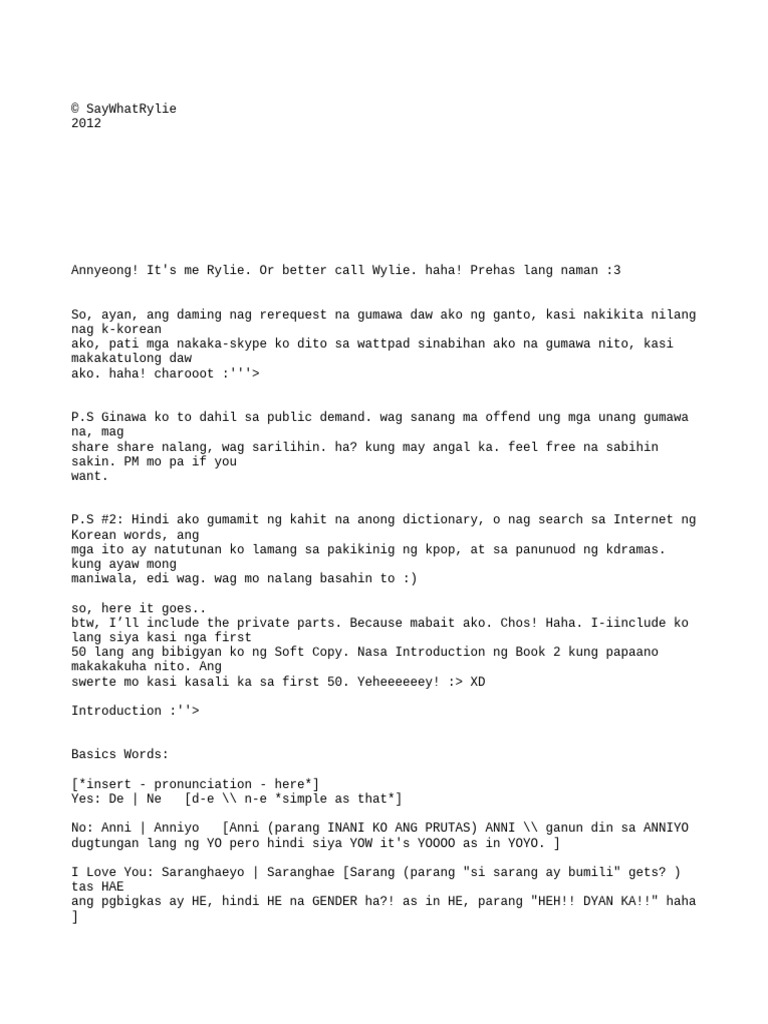 korean dictionary | PDF