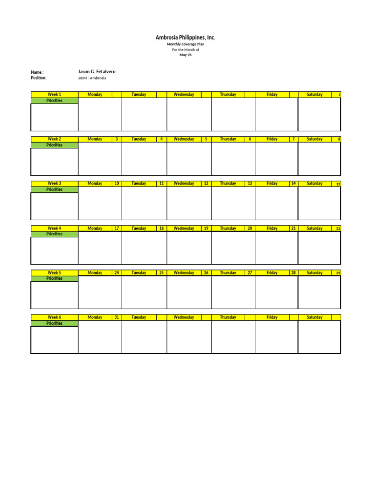 MCP Template Ambrosia | PDF