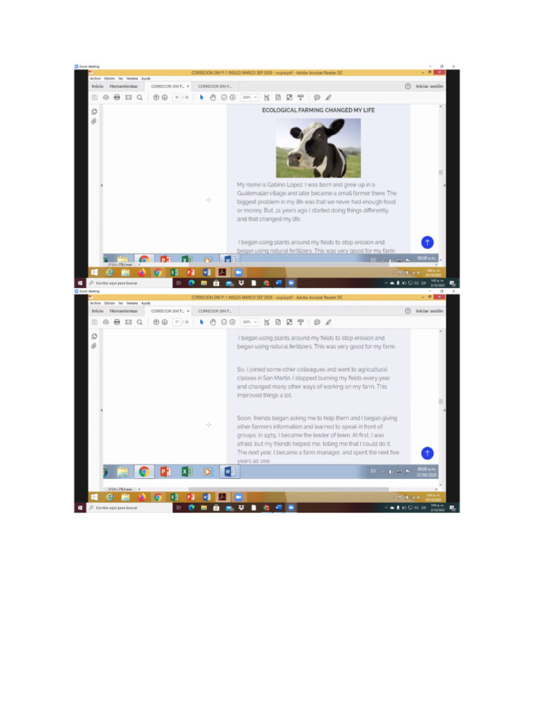 Correcion Simulacro 1 | PDF