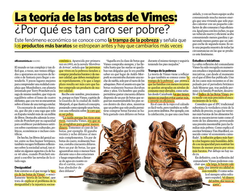 LAS_BOTAS_DE_VIMES_1712547892 | PDF | Economias