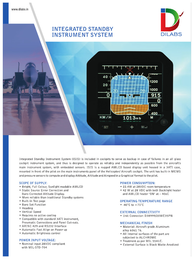 Standby Instrument Systems | PDF