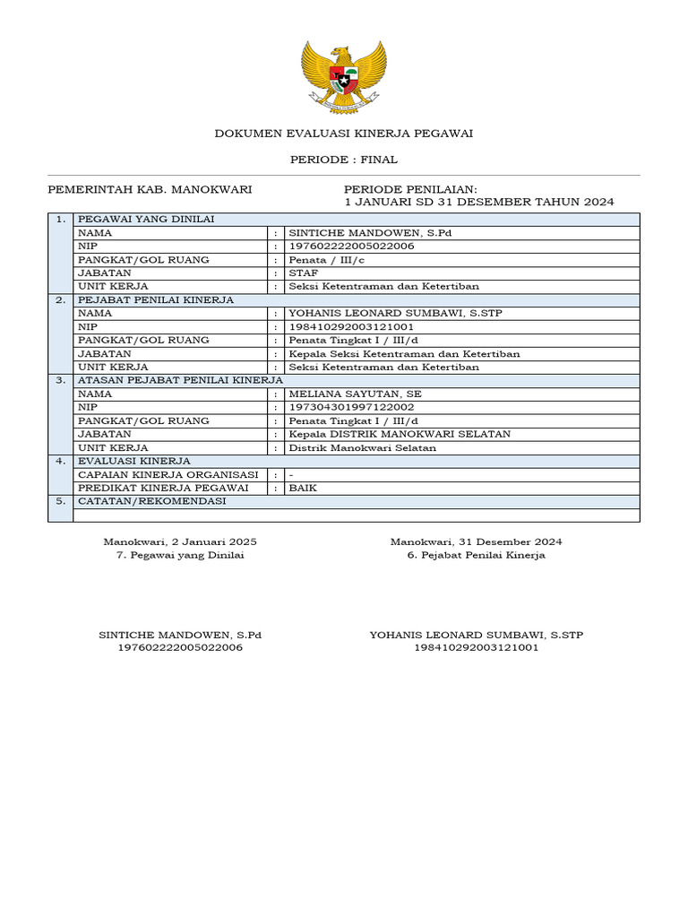 SKP - Ekin - Final 2024 Sintiche Mandowen | PDF